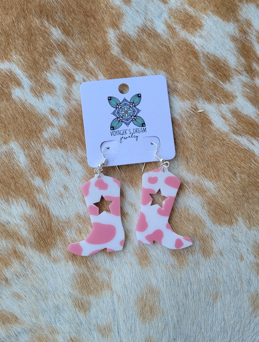 Yeehaw Boot Earrings – The Rowdy Buckaroo