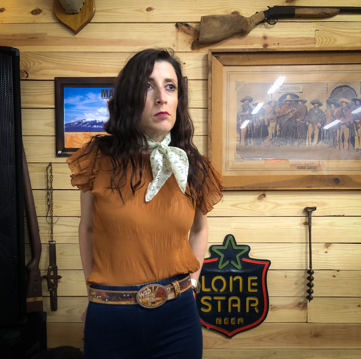 The Buckaroo Brand Scarf – The Rowdy Buckaroo