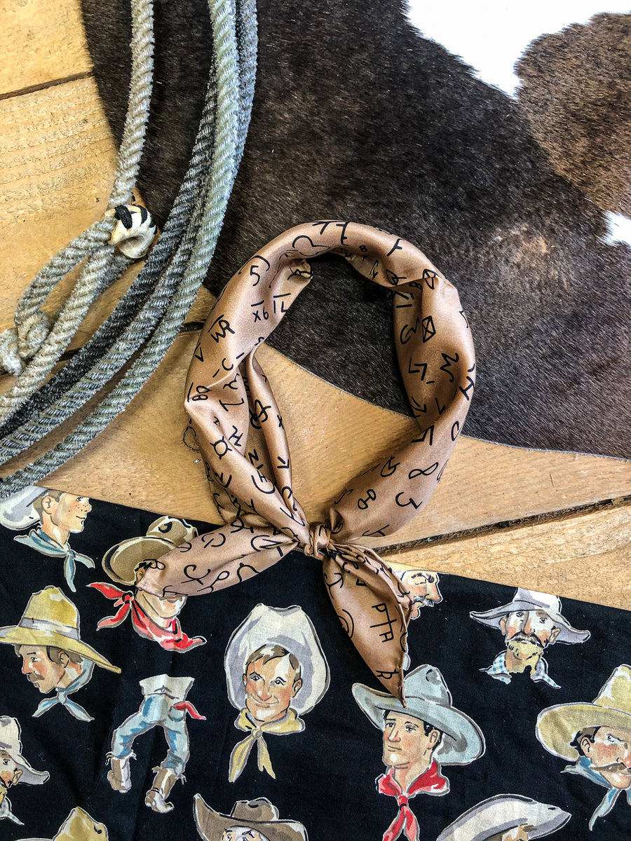 The Buckaroo Brand Scarf – The Rowdy Buckaroo